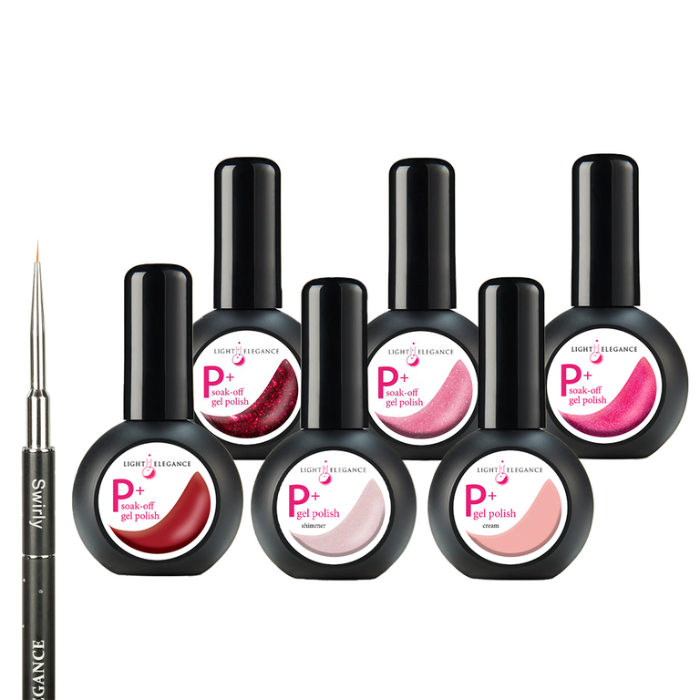 P+ Gel Polish System | Award-Winning | HEMA Monomer Free — Light Elegance