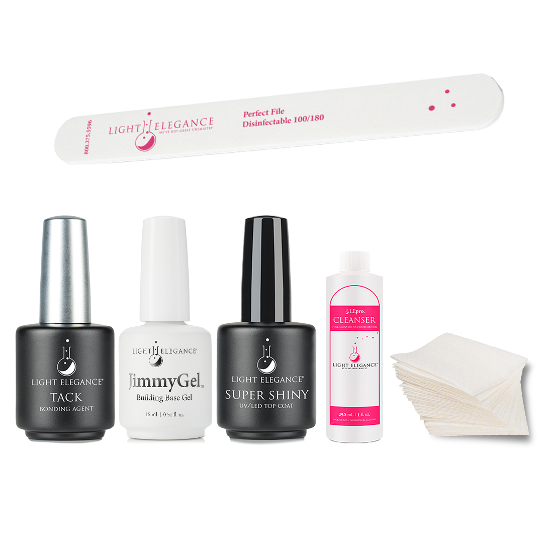 JimmyGel Trial Bundle — Light Elegance
