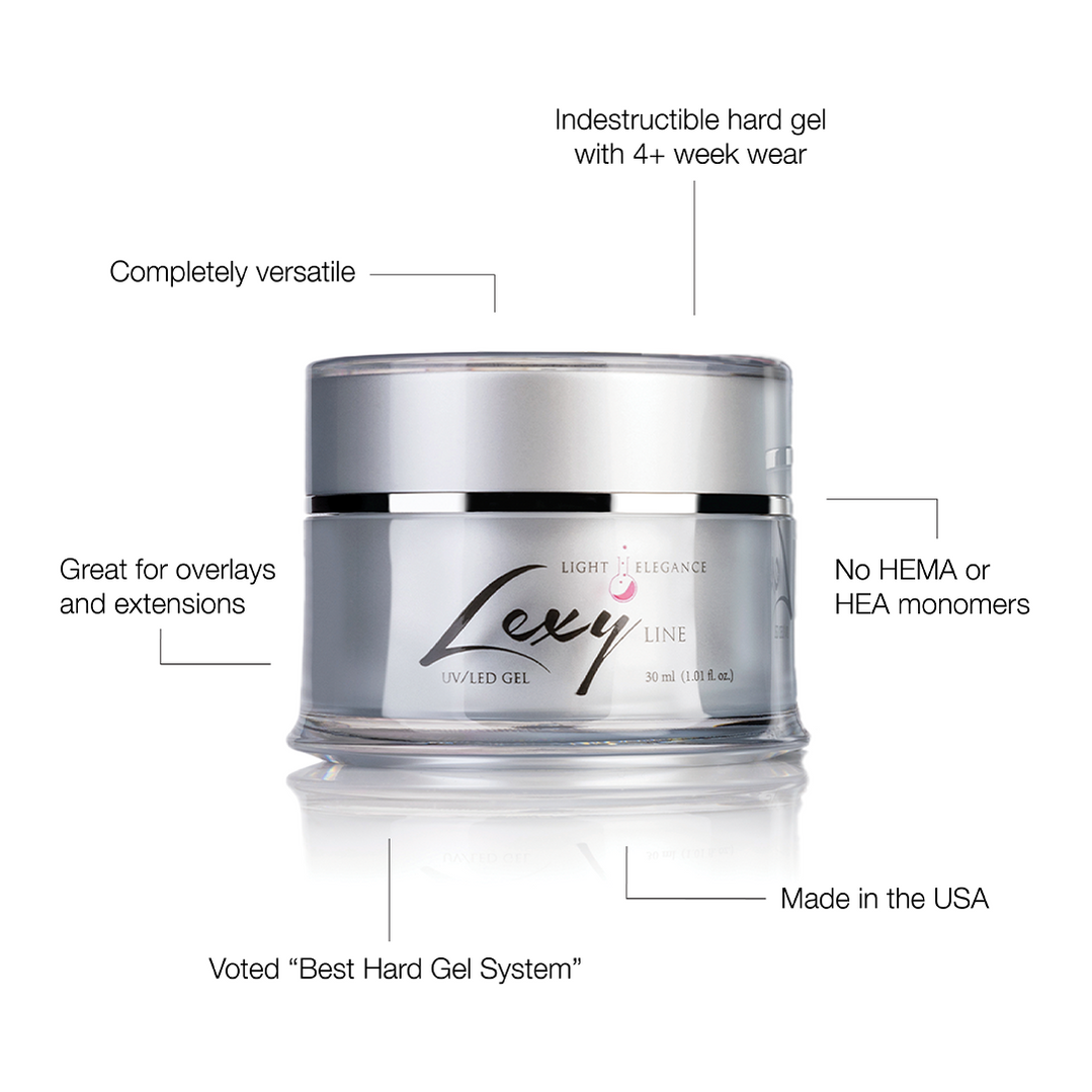 Light Elegance - HEMA Free Gel Polish, Glitter Gel, Builder Gel, Nail