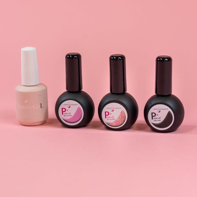 P+ Gel Polish System | Award-Winning | HEMA Monomer Free — Light Elegance