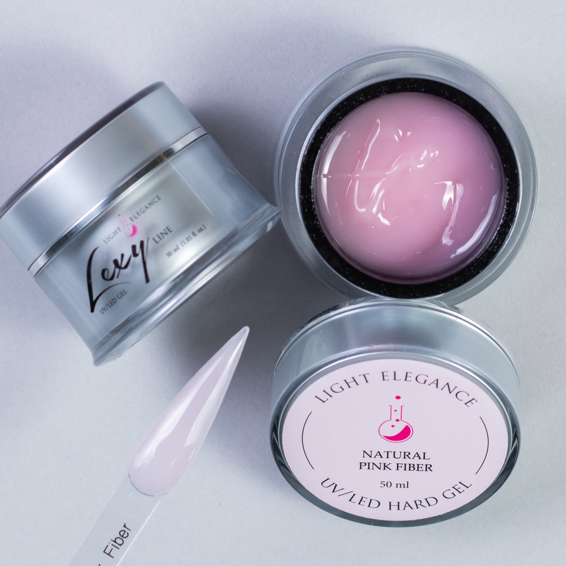 Lexy Line UV/LED Pink Gels — Light Elegance